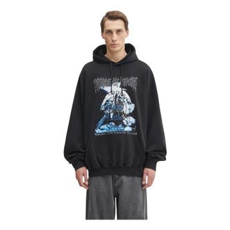 VETEMENTS Filthy Secret Oversized Hoodie - - Sweatshirts & Hoodies - Herren - Schwarzk - L