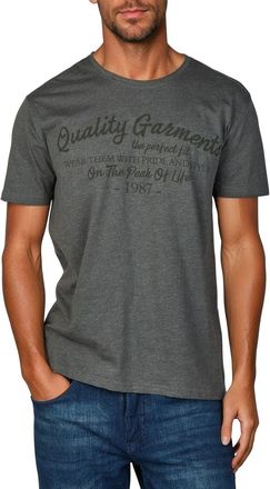 Riverso Tshirt Herren Baumwolle Regular Fit RIVLeon Rundhals Kurzarm Sommer Tee Shirt Print, Gr&ouml;&szlig;e:XXL, Farbe:Grau (RJD)