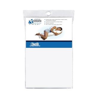 Contour Schwan-Kissenbezug, Wei&szlig;, 1 St&uuml;ck