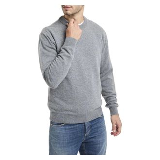 Daniele Fiesoli Herren, Strickwaren, Grau, LGr&ouml;&szlig;e