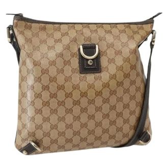 Gucci Sac bandouli&egrave;re vintage en toile Pre-owned - Femme - Pre-owned - Beige - Taille: ONE Size