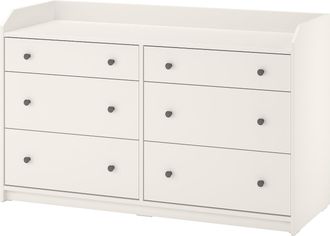 IKEA HAUGA Kommode mit 6 Schubladen