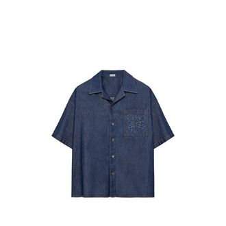 Loewe Chemise en coton chambray l&eacute;ger