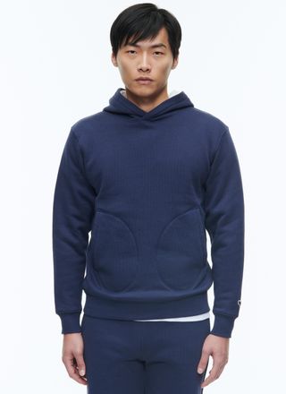 Fursac Sweat &agrave; capuche en coton biologique - Taille L - Homme