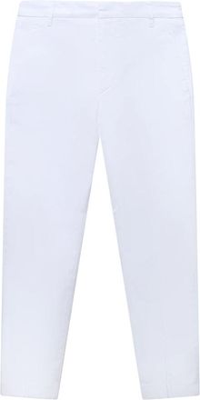 Dondup Femme, Pantalons, Blanc, Taille: W28 Nima Cropped Pantalons