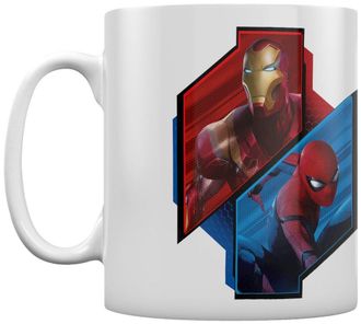 Spider-Man Pyramid International Spider-Man Heimkehr (Duo) OFFIZIELLER Box Keramik Kaffee/Tee Tasse, Papier, mehrfarbig, 11 x 11 x 1,3 cm