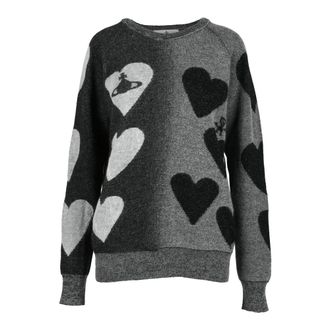 Vivienne Westwood Metallic Fiber Pullover Sweater - - Knitwear - Damen - Schwarzk - L