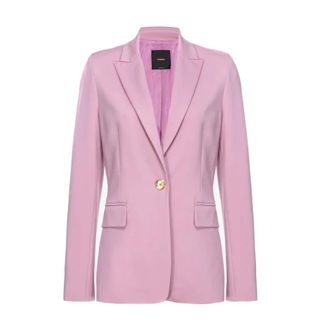 Pinko Violet Blazer Womens Clothing - - Jackets - Damen - Rosa - L
