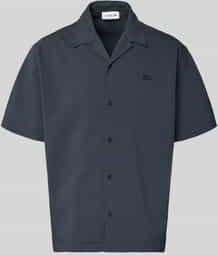 Lacoste Relaxed Fit Freizeithemd aus reiner Baumwolle