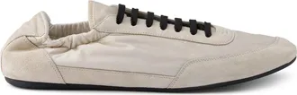 Prada Collapse Re-Nylon Suede Sneakers