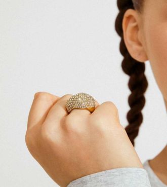 Pilgrim Lael - Vergoldeter Ring-Goldfarben