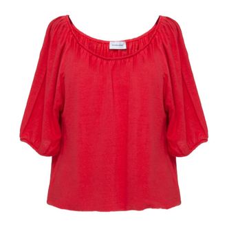 Scaglione Damen, Blusen & Hemden, Rot, SGr&ouml;&szlig;e