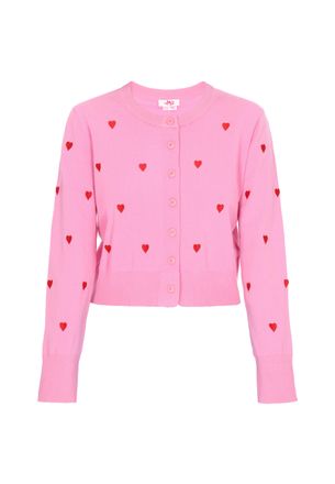 Mymo Strickjacke Frauen Rosa