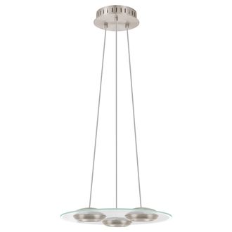 Eglo Design LED 21 Watt Deckenleuchte aus satiniertem Glas Pendelleuchte Eglo 90811