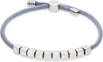 Liebeskind BERLIN Bracelet - Elegantes Armband aus poliertem Edelstahl - Silber - Verstellbar bis 21 cm - wasserfest & hautfreundlich