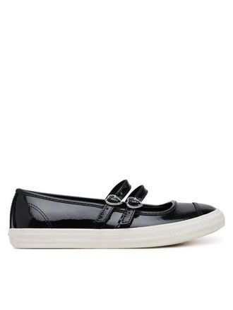 Converse Ballerinas Chuck Taylor All Star Dainty Mary Jane Dark Romance A13654C Schwarz