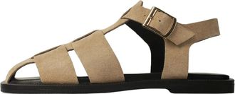 L37 Femme, Chaussures, Beige, Taille: 41 EU Sandale Plate Breath Of Summer
