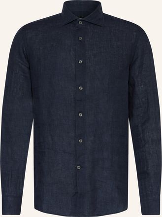 Reiss Reiss Leinenhemd Ruban Regular Fit blau