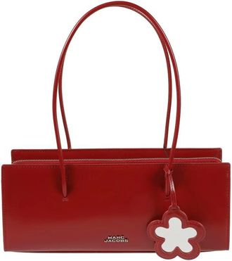 Marc Jacobs Hobo Bags - Rectangular Handbag With Floral Charm - Gr. unisize - in Rot - für Damen