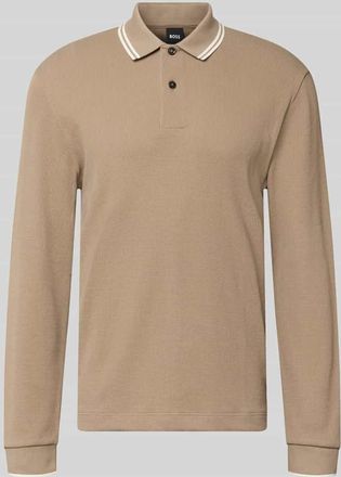 HUGO BOSS Regular Fit Poloshirt aus Baumwoll-Mix Modell H-Pittman 10