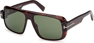 Tom Ford unisex, Accessoires, Brun, Taille: 58 MM Turner Lunettes de soleil