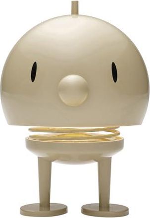 Hoptimist Lampe LED, lampe de chevet tactile, lampe de table sans fil, rechargeable et dimmable, design danois, 15 x 15 x 23 cm, XL, Latte