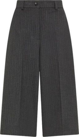 Seventy Bermuda Gessato - Femme - Shorts - Gris - Taille: 34 FR