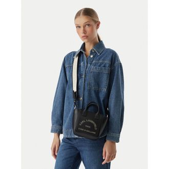 Karl Lagerfeld Handtasche KARL LAGERFELD B3W30324 Schwarz