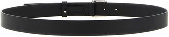 Fendi FF-Logo Buckle Belt - Black