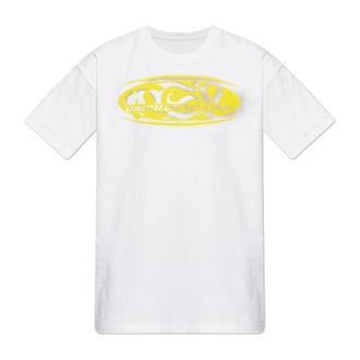 Diesel Homme, Tops, Blanc, Taille: XL T-shirt T-Norm-T1