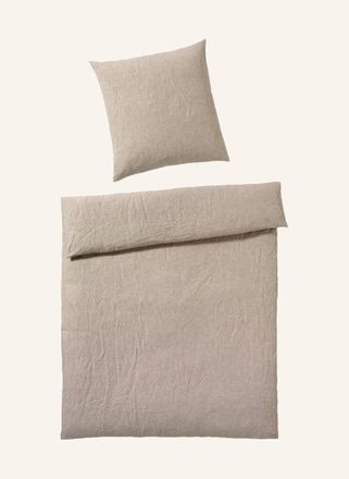 Elegante Elegante Bettw&auml;sche Breeze braun