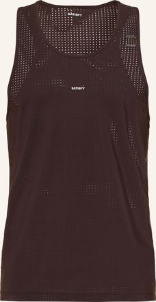 SATISFY Satisfy Lauftop Space-O braun