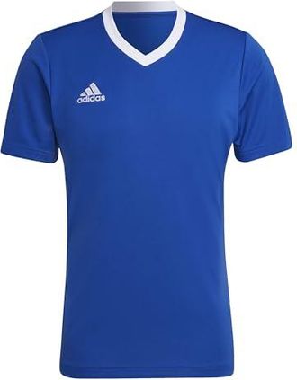 adidas T-shirt de football Entrada22 pour homme, Bleu, M