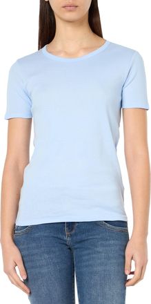 Benetton Damen 3ga2e16a0 T-Shirt, Hellblau 2k3, Small