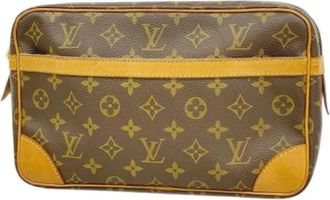 Louis Vuitton unisex, Pre-owned, Brun, Taille: ONE Size Pochette Vintage Pre-owned