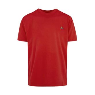 Vivienne Westwood Multi Orb Hibiscus T-Shirt - - Tops - Damen - Rot - S