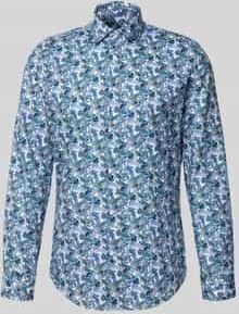 Seidensticker Slim Fit Businesshemd aus Baumwolle mit Kentkragen