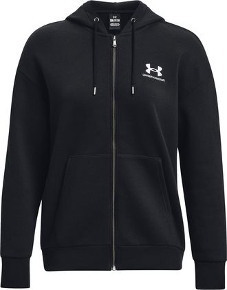Under Armour ESS Fleece Kapuzenjacke Damen schwarz, XS Damen