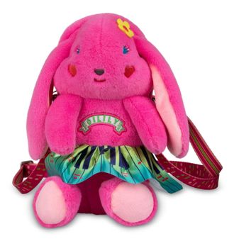 Oilily Umh&auml;ngetasche Musica Rabbit Piano Shoulder Bag Raspberry Rose pink