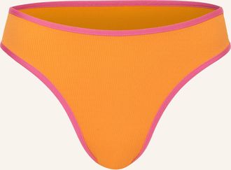 Seafolly High-Waist-Bikini-Hose Beach Bound orange
