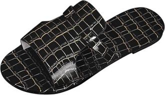 Generic Chaussures de skateboard pour femme - Chaussons plats ronds et respirants - Pour la maison - L&eacute;g&egrave;res - Pour lext&eacute;rieur - Vacances &agrave; la plage - Confort