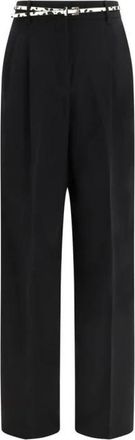 Max Mara Femme, Pantalons, Noir, Taille: 34 FR Top sans manches en triac&eacute;tate avec dos en trou de serrure