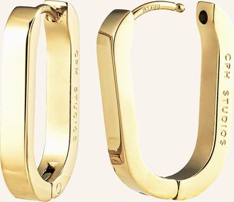 Copenhagen Copenhagen Studios Creolen Aus Edelstahl gold