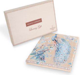 Maison d'Hermine Tischdecke, 100 % gekämmte Baumwolle, hochwertig, dekorativ, 178 cm Durchmesser, runde Tischdecken, waschbar, für Küche, Party, Hochzeit, Restaurant u