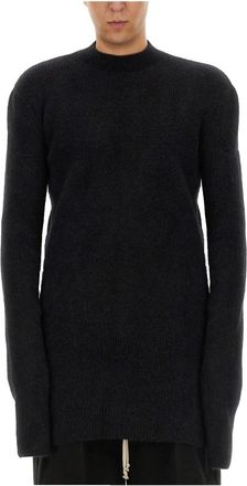 Rick Owens Homme, Pulls, Noir, Taille: M Maglia - Subhuman