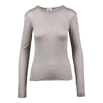 Alysi Femme, Tops, Gris, Taille: 38 FR Sottogiacca Garzato