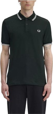 Fred Perry Homme, Tops, Vert, Taille: XL Polo Chemises