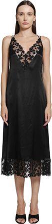Fendi Silk and Lace Dress