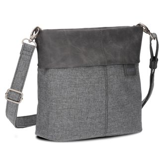 zwei Damen Handtasche Olli OT8 Umh&auml;ngetasche 3 Liter klassische Crossbody Bag wasserabweisend robust strapazierf&auml;hig Bicolor Design Schultertasche inkl. 2 