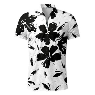 Generic Survêtement de sport complet pour homme 2026 2025 imprimé floral à manches courtes tenue dété tendance pour la marche, la course à pied, la randonnée,